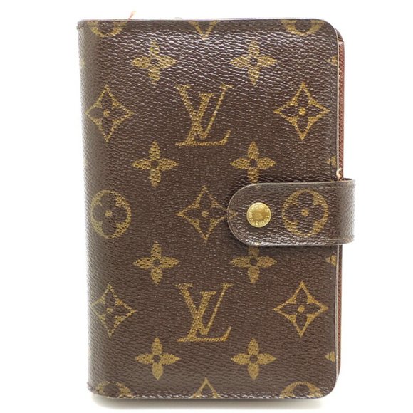Louis Vuitton | Accessories | Louis Vuitton Porte Papier Zip Womens Bifold Wallet M627 Monogram ...